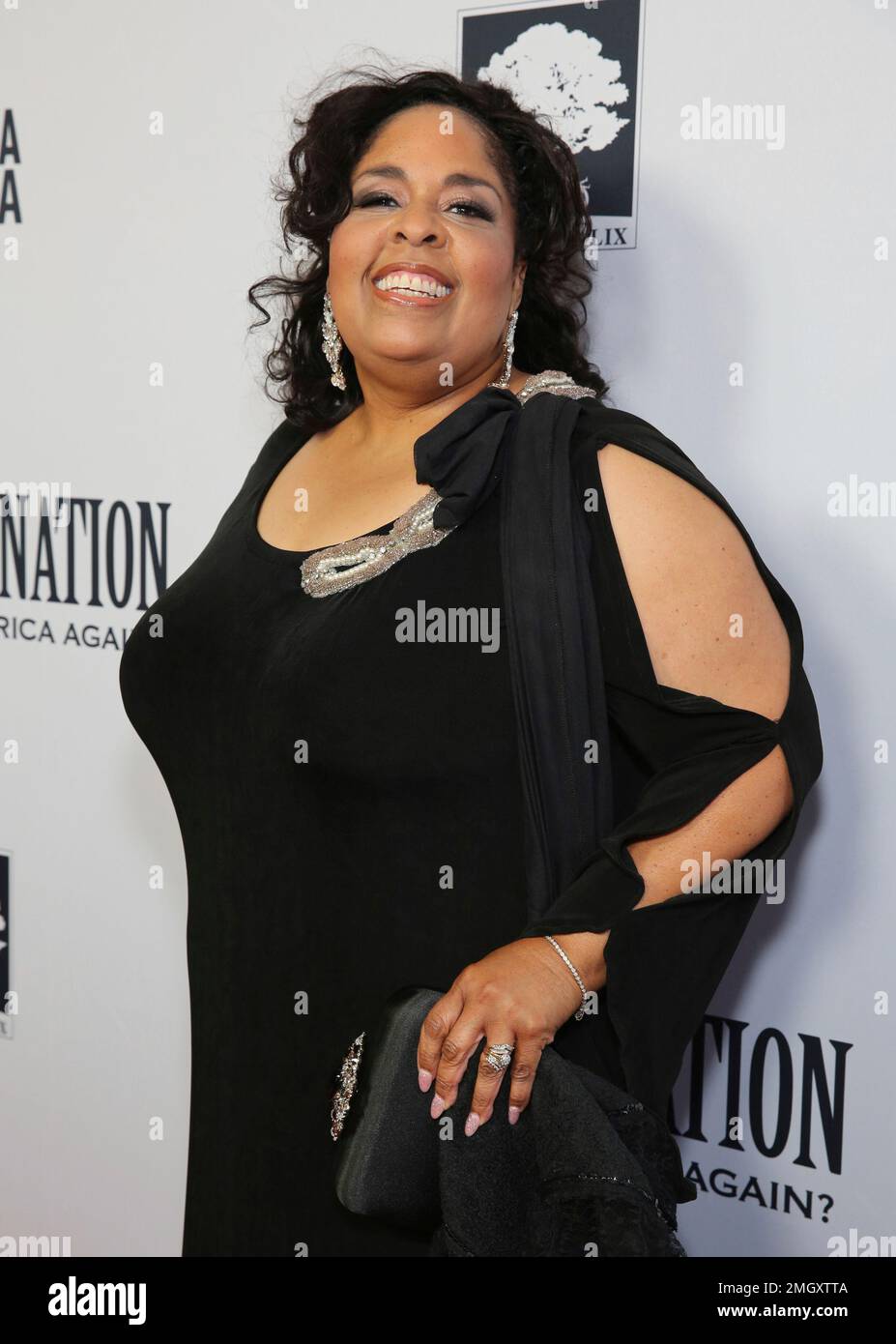 Angela Primm seen at the premiere of "Death of a Nation" on Tuesday ...