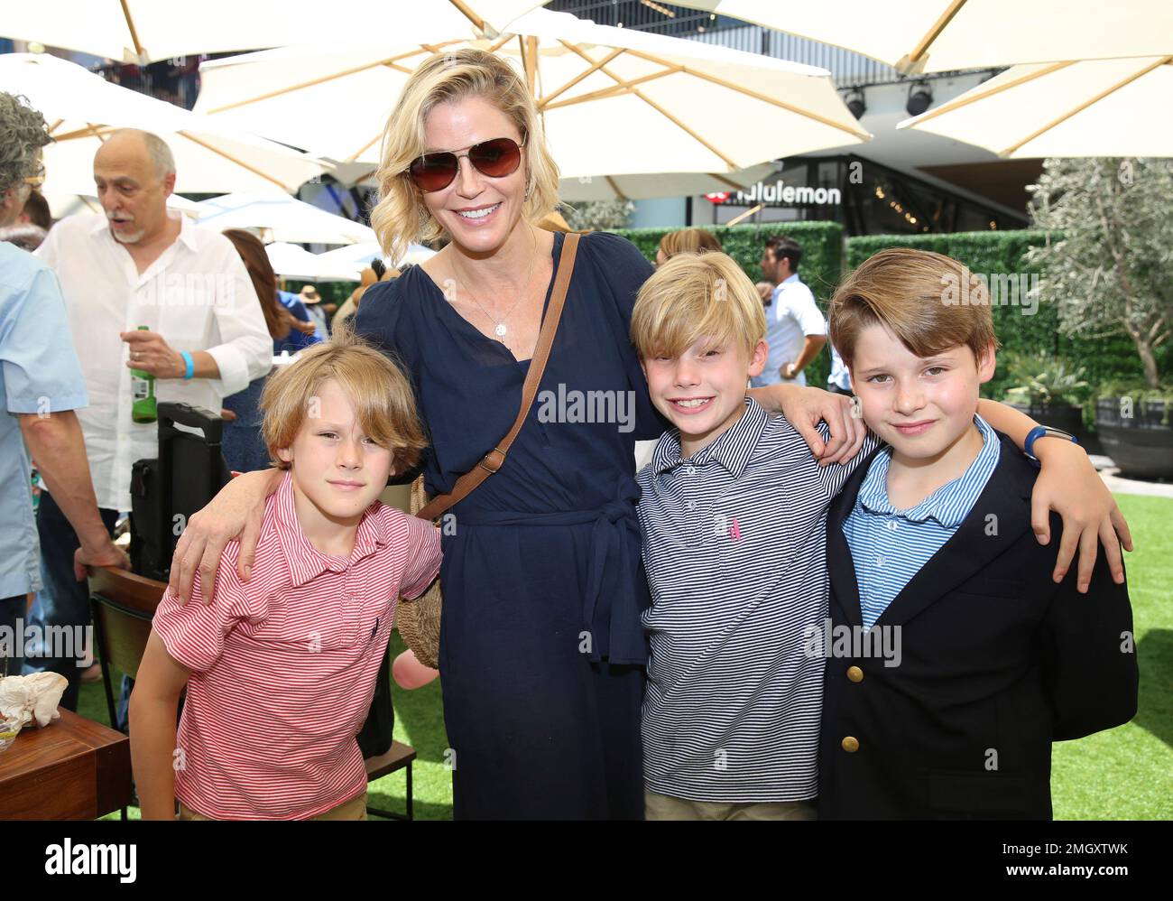 Julie Bowen, John Phillips, Gus Phillips and Oliver Phillips seen at ...