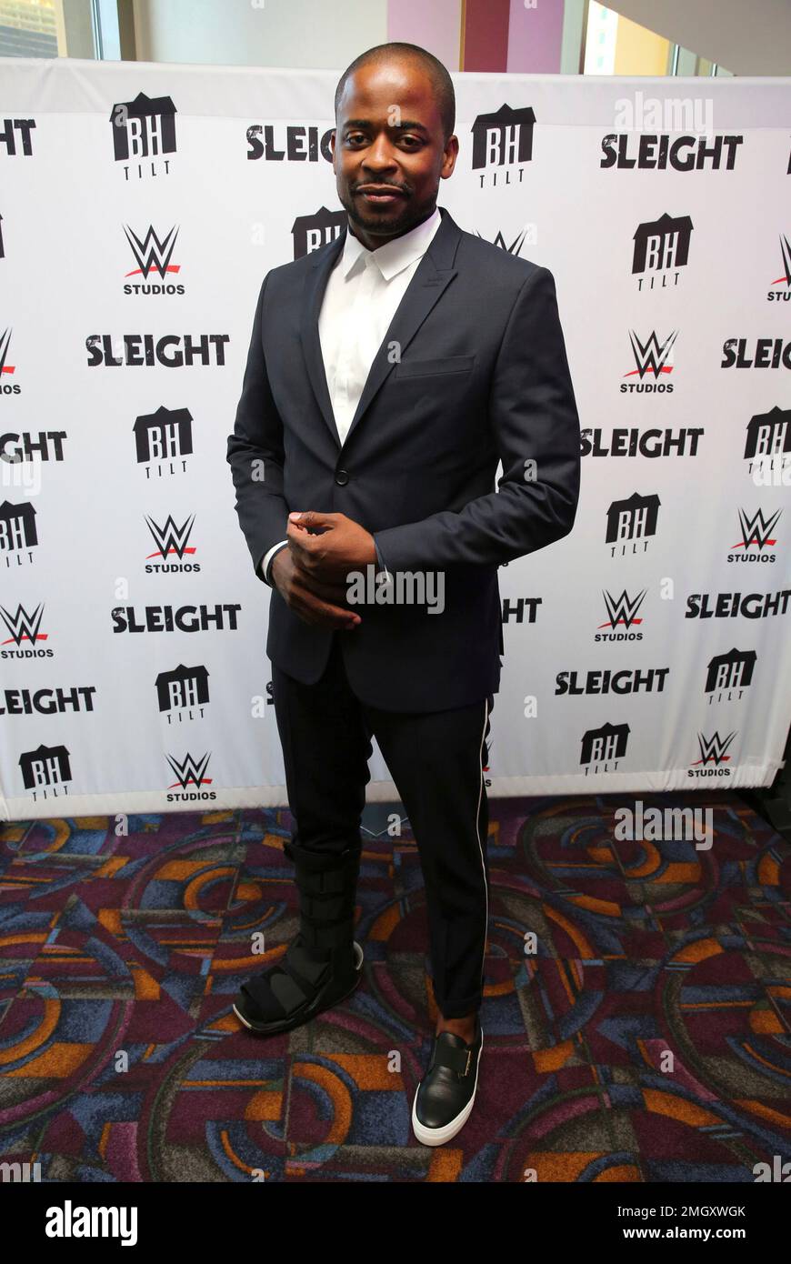 Dule Hill seen at a Special Screening of BH Tilt and WWE Studios ...