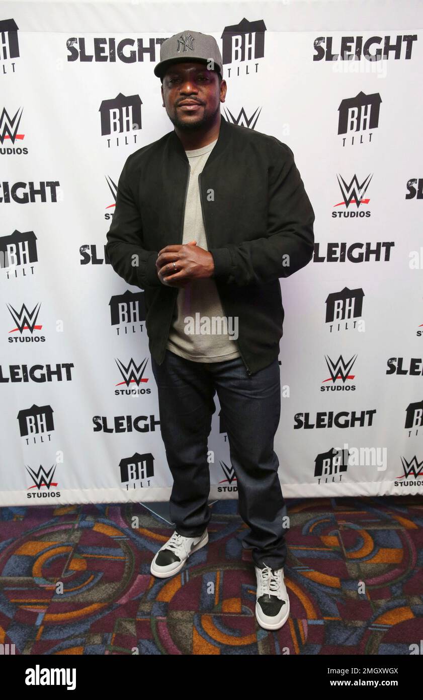 Mekhi Phifer seen at a Special Screening of BH Tilt and WWE Studios ...