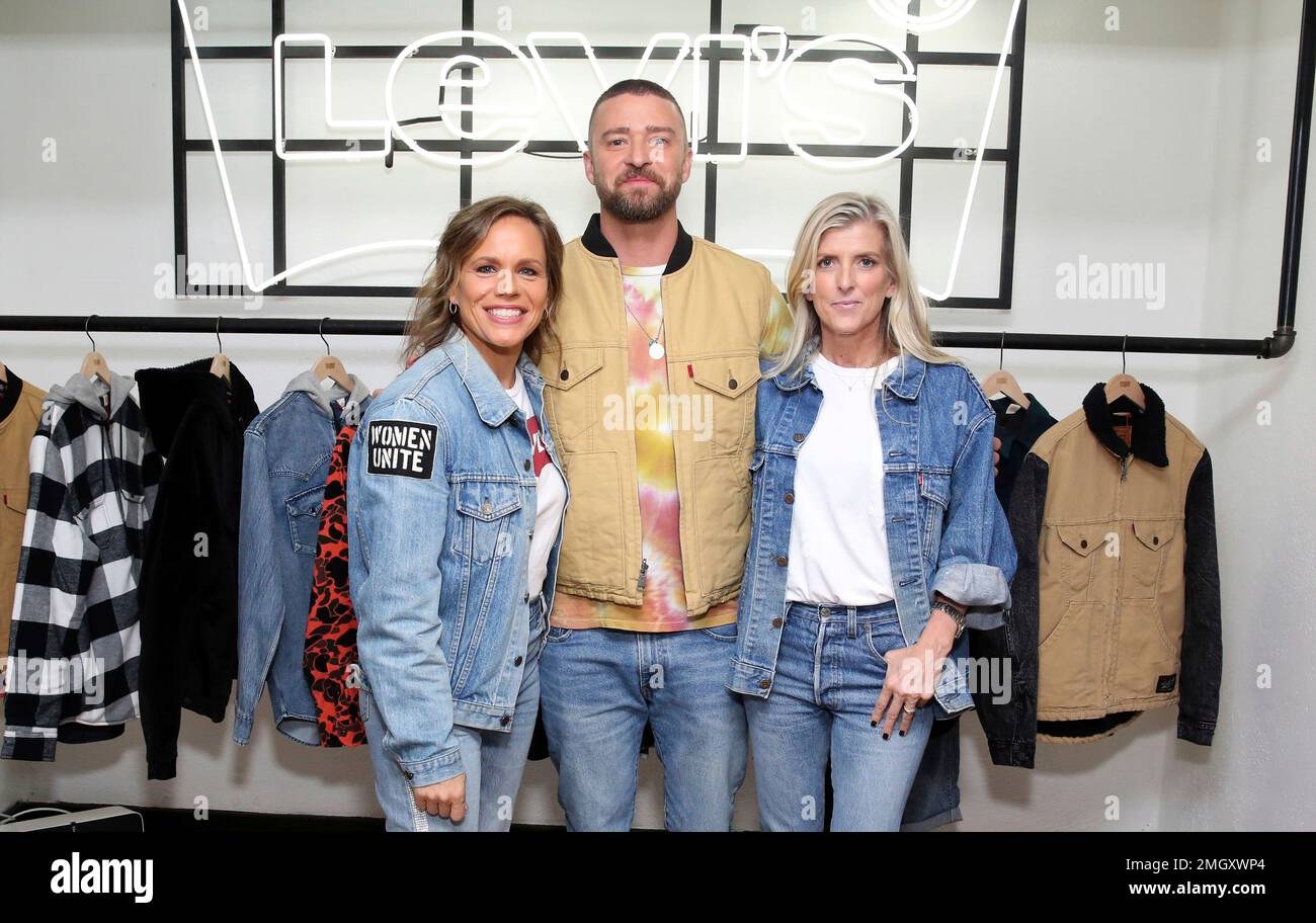 Jen Sey, Chief Marketing Officer of Levi's Strauss and Co., Justin ...
