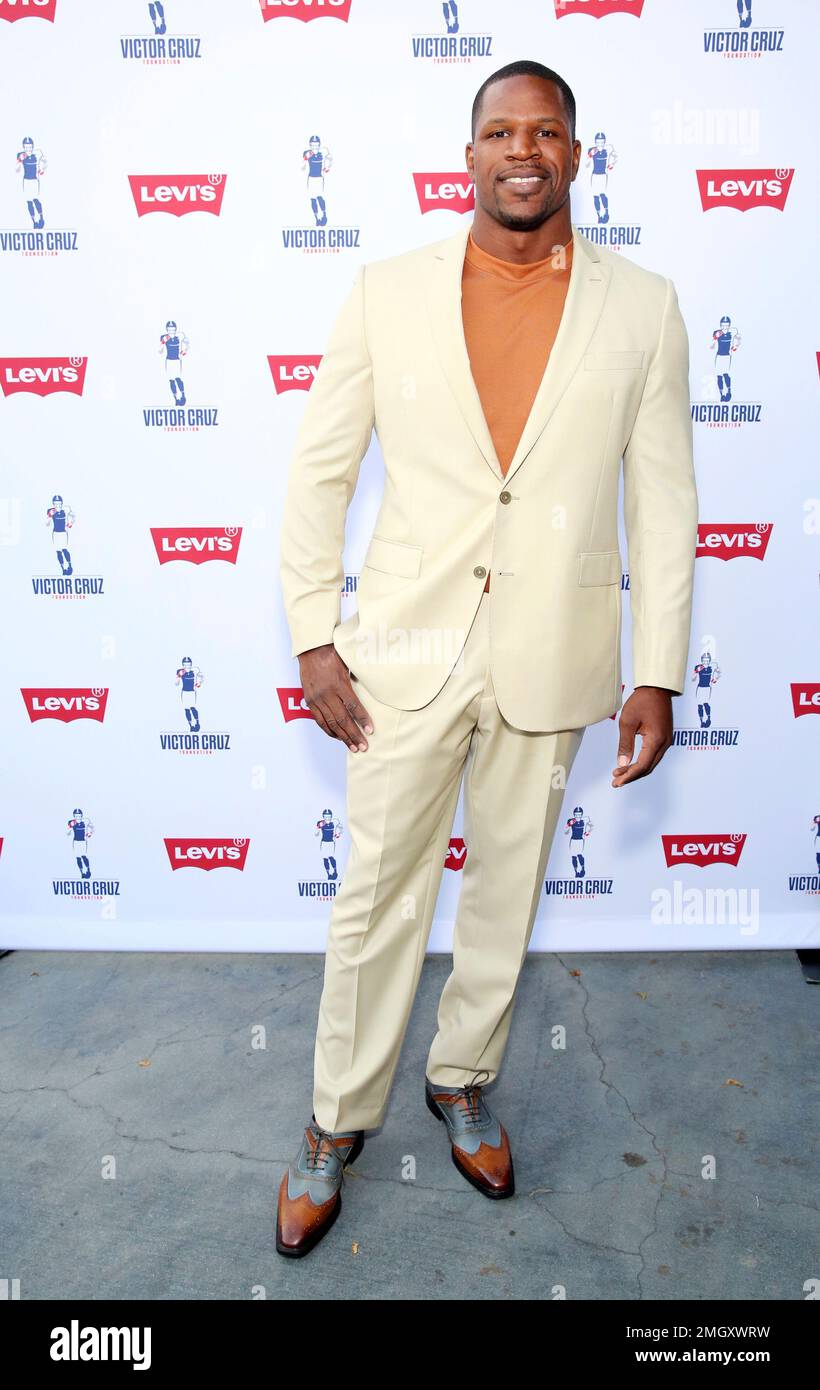 Kamerion Wimbley seen at Levi's x Victor Cruz Foundation benefit on ...