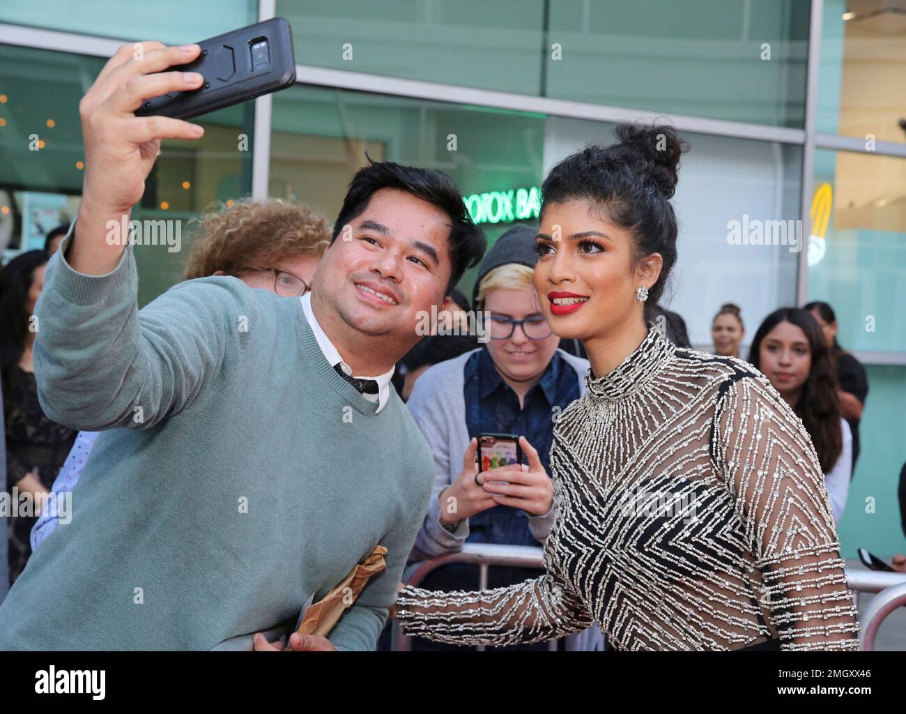 Tina Desai seen at the screening of Netflix Original Series "Sense8 ...