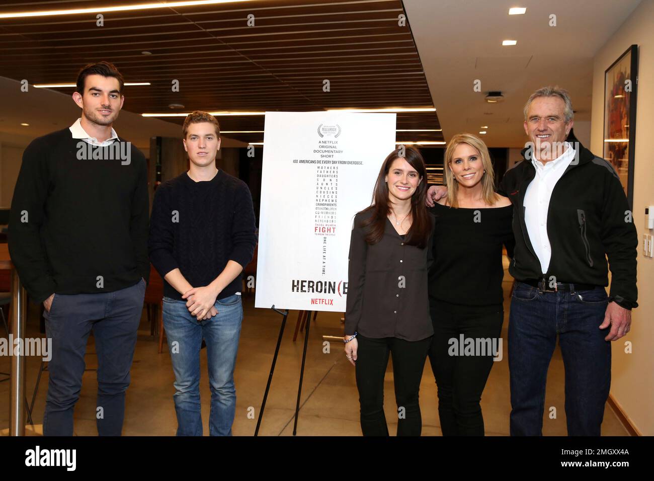Conor Kennedy, Bobby Nixon, Elaine McMillion Sheldon, Cheryl Hines and ...