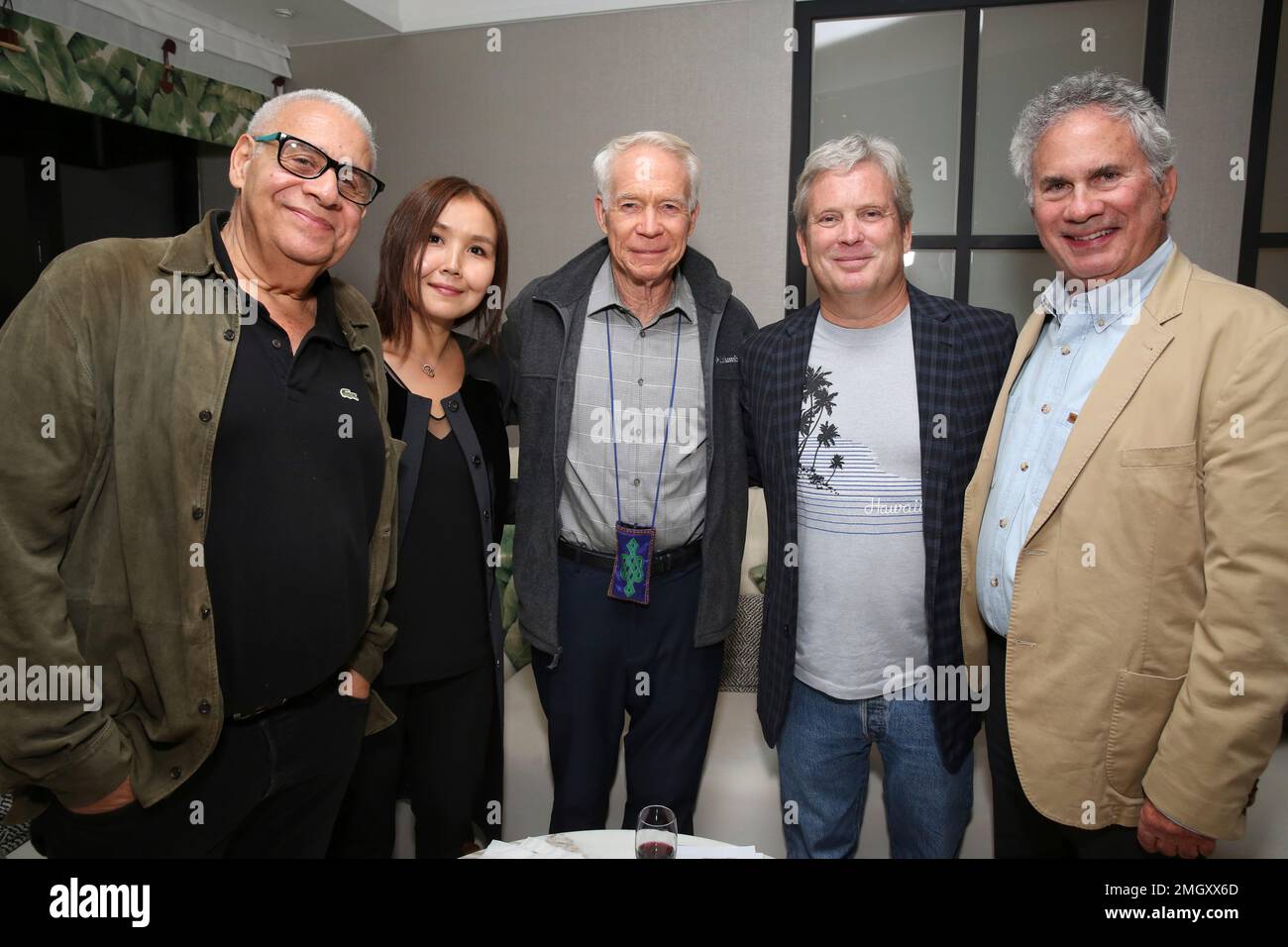 Georges Chamchoum, Christopher Kriesa, producer Gil Netter and Rick ...
