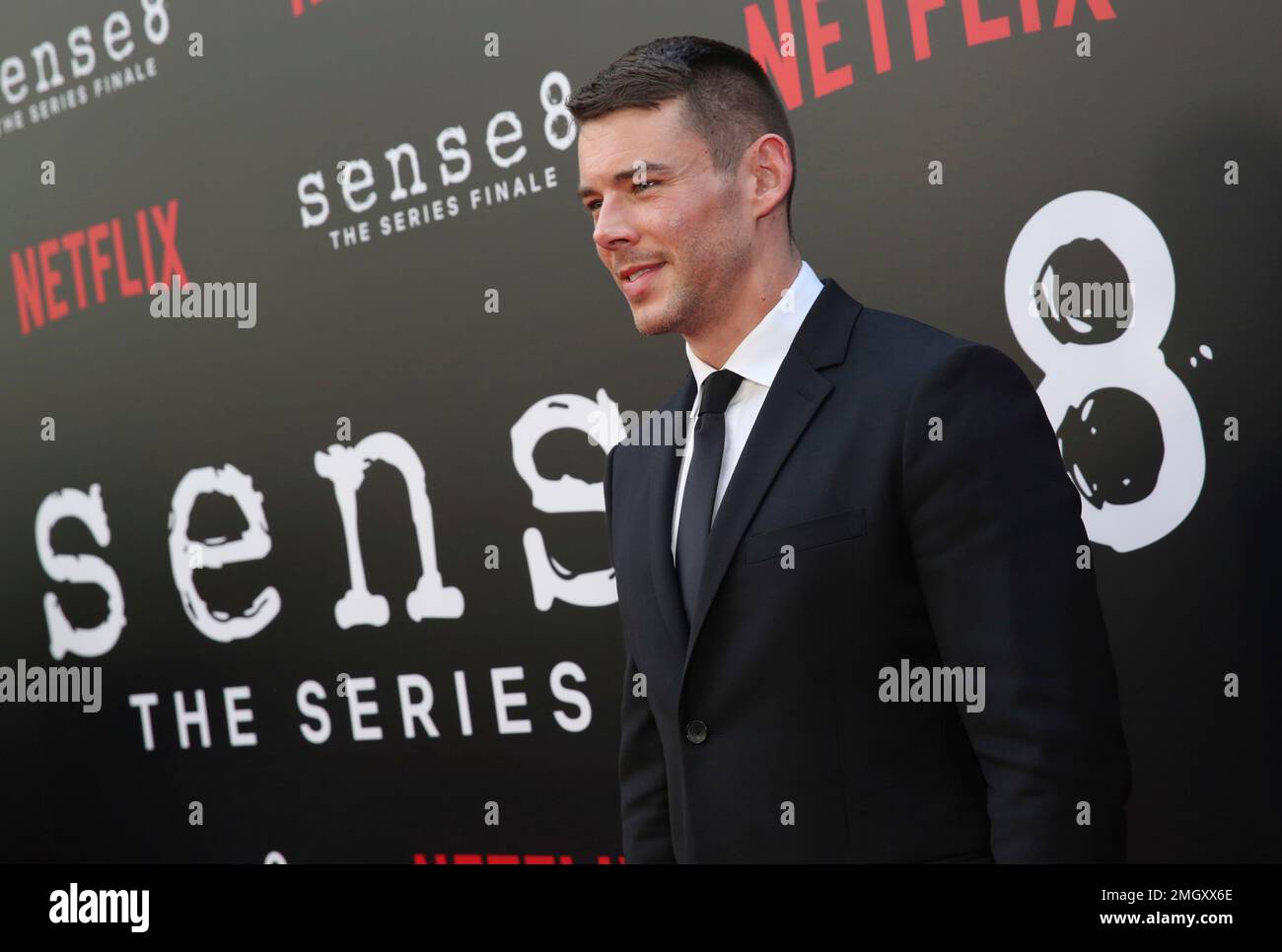 Brian J. Smith seen at the screening of Netflix Original Series "Sense8 ...