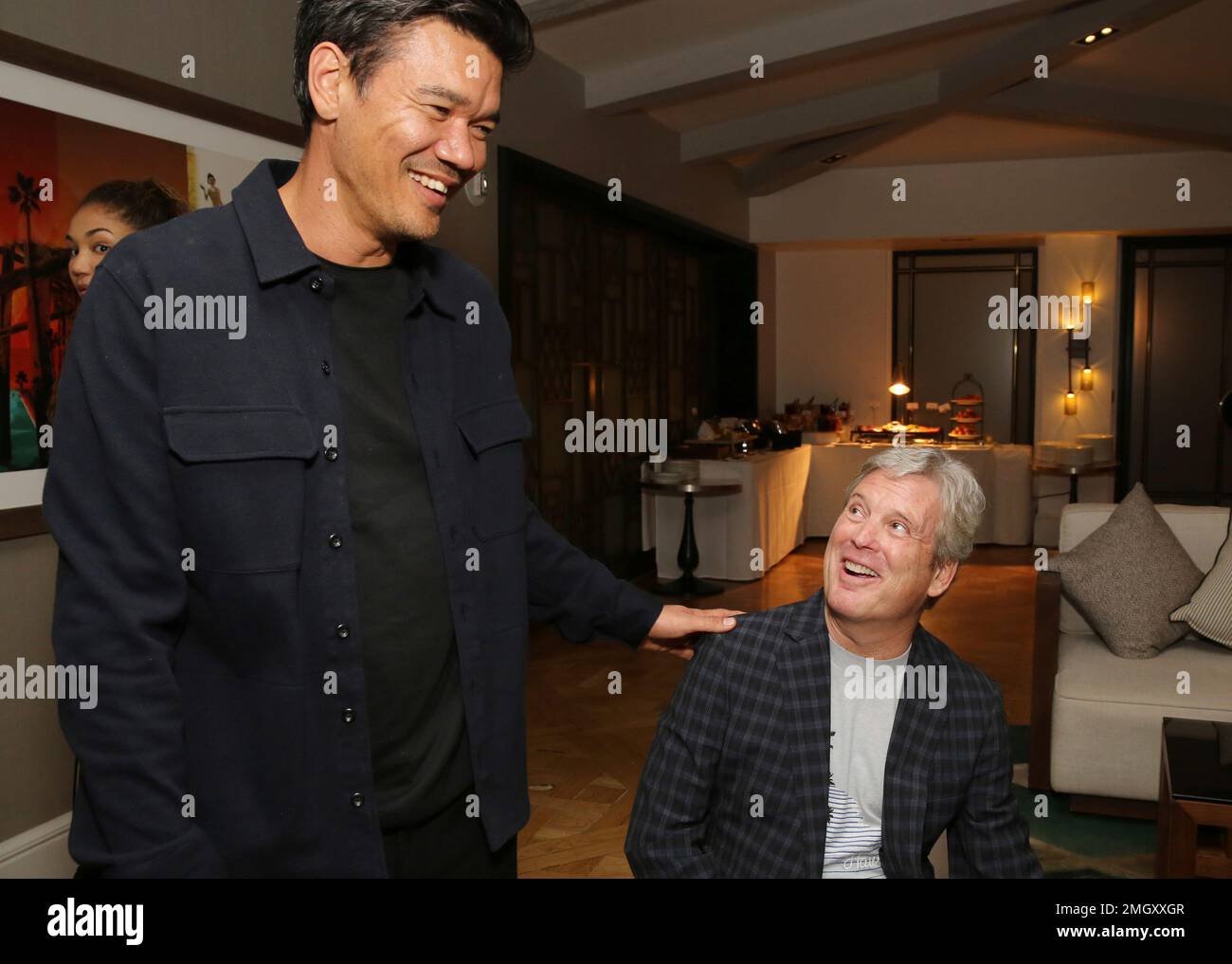 Director Destin Cretton and producer Gil Netter attend the "Just Mercy ...