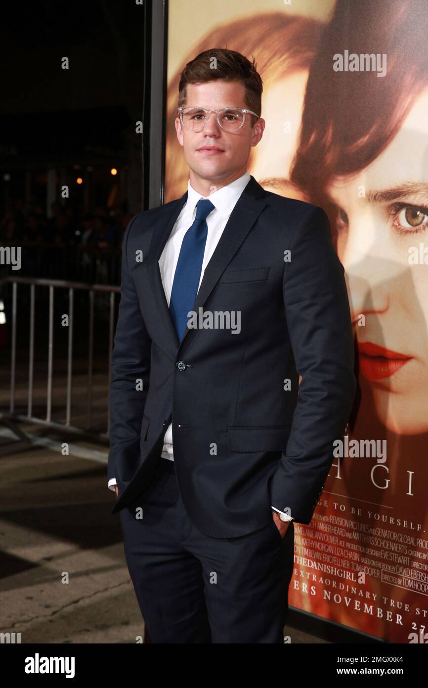Max Carver seen at Focus Features Los Angeles premiere of 'The Danish ...