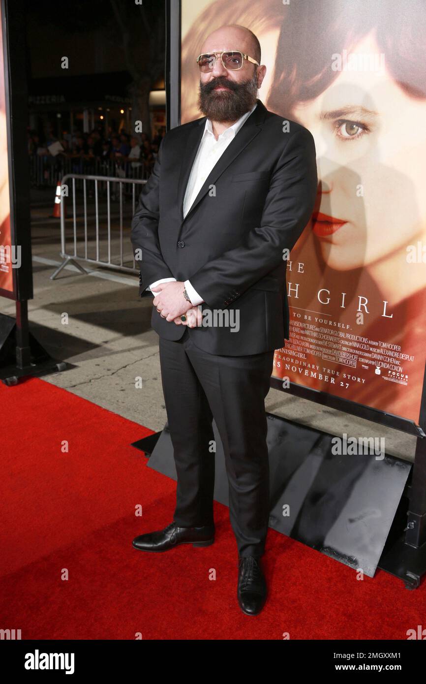 Costume Designer Paco Delgado seen at Focus Features Los Angeles ...
