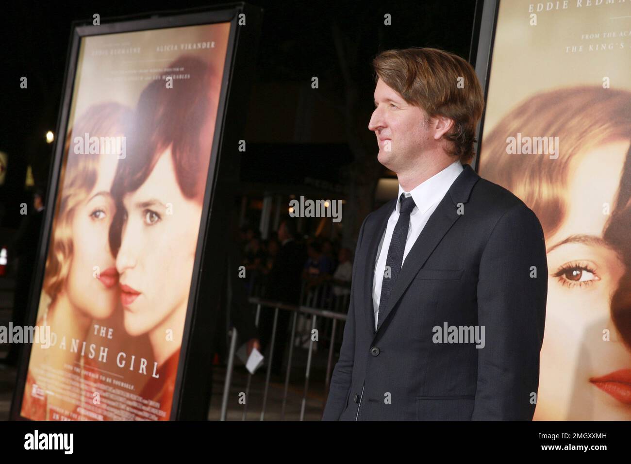 Director Tom Hooper seen at Focus Features Los Angeles premiere of 'The ...