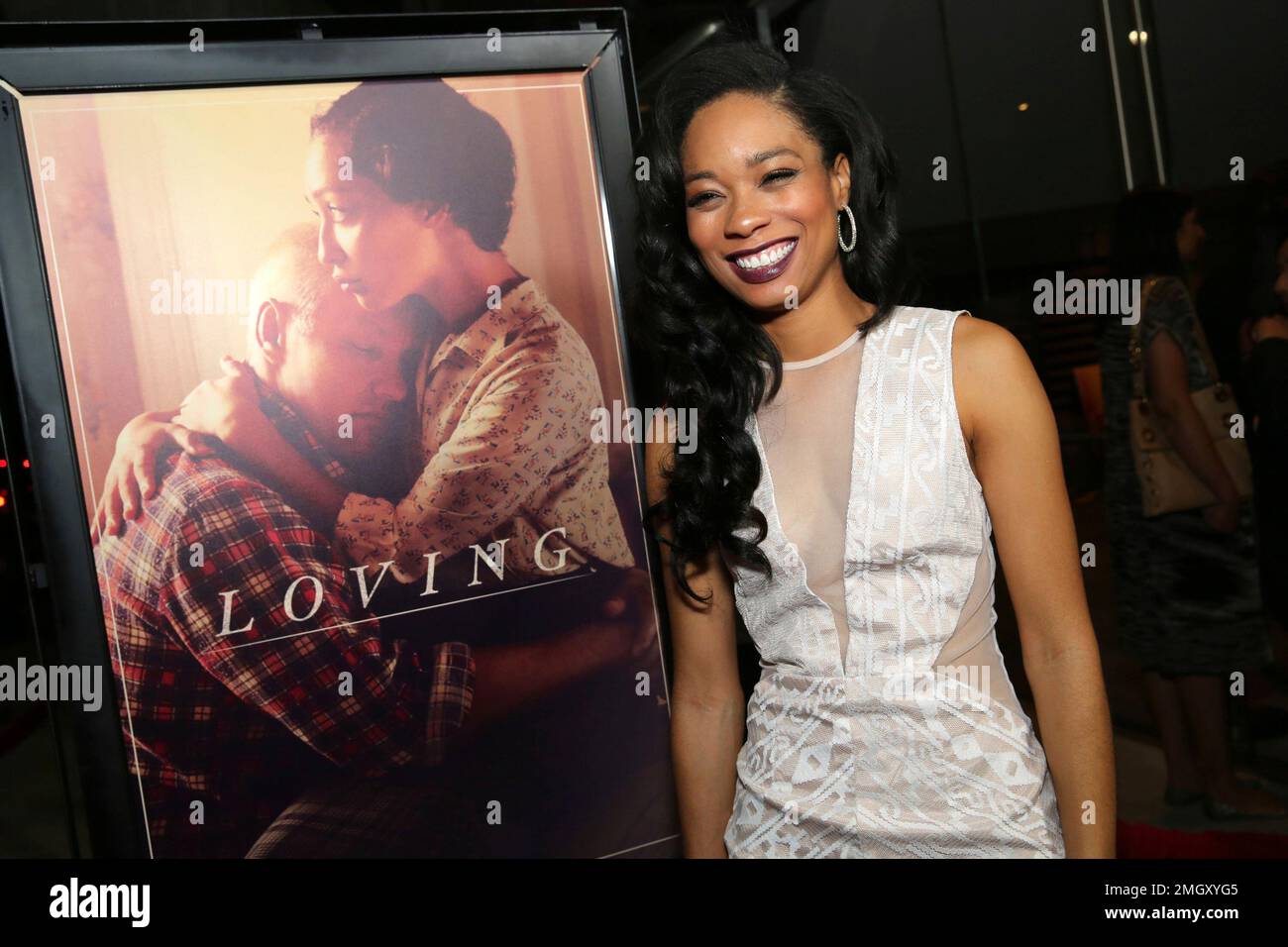 Terri Abney seen at the Los Angeles Premiere of Focus Features' LOVING ...