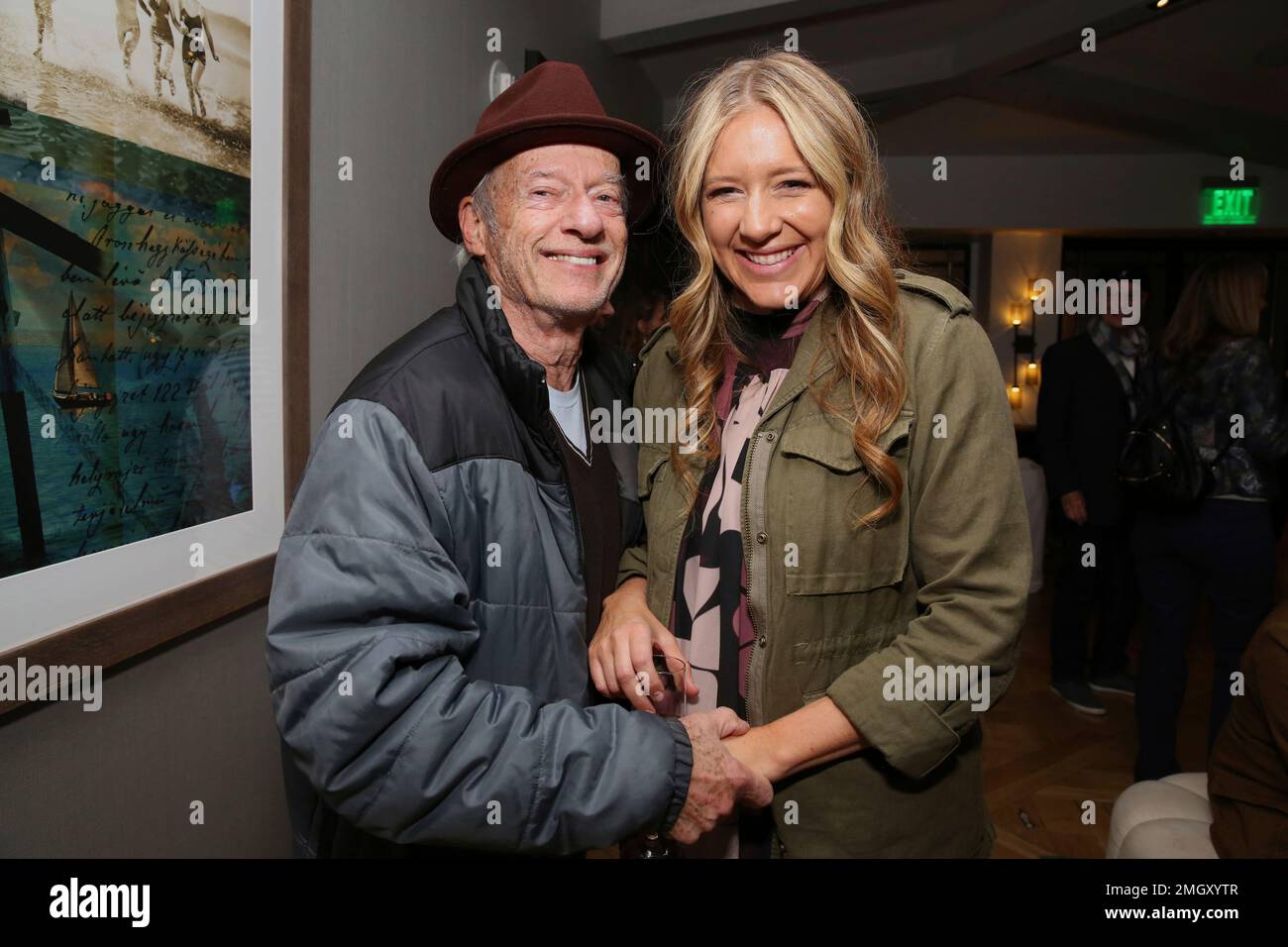 Gary Shapiro and producer Daniela Taplin seen at the Focus Features ...