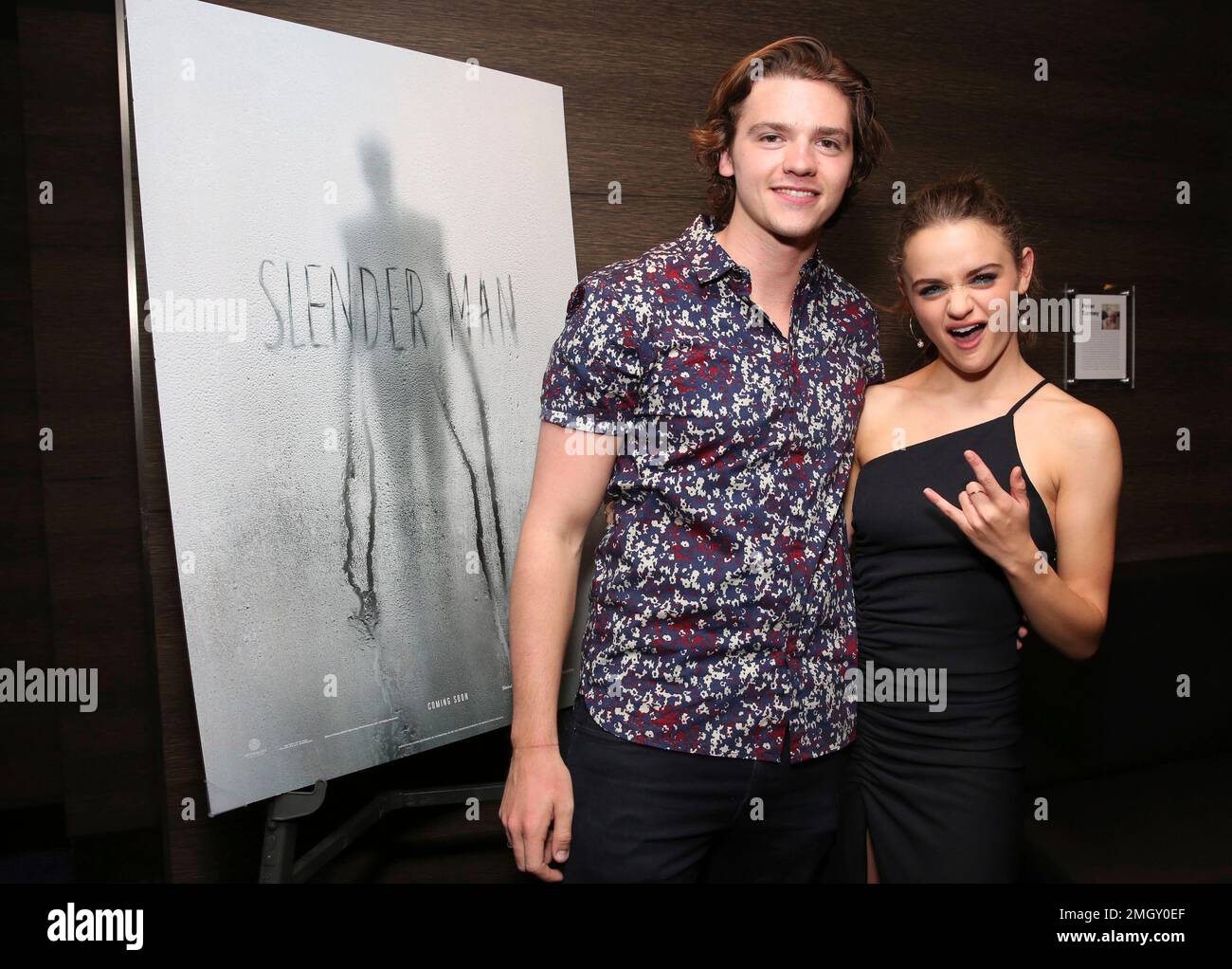Joel Courtney and Joey King attend the Special Screening of Screen Gems ...