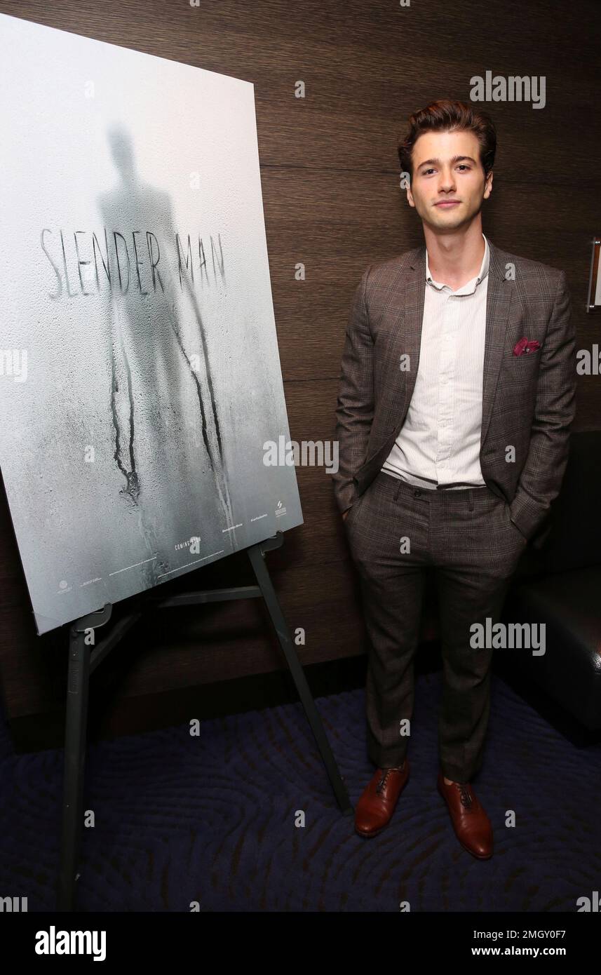 Alex Fitzalan attends the Special Screening of Screen Gems' "SLENDER ...