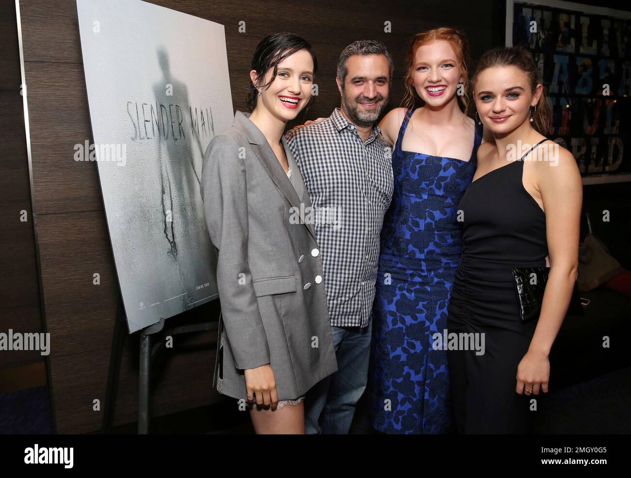 Julia Goldani Telles, producer Brad Fischer, Annalise Basso and Joey ...