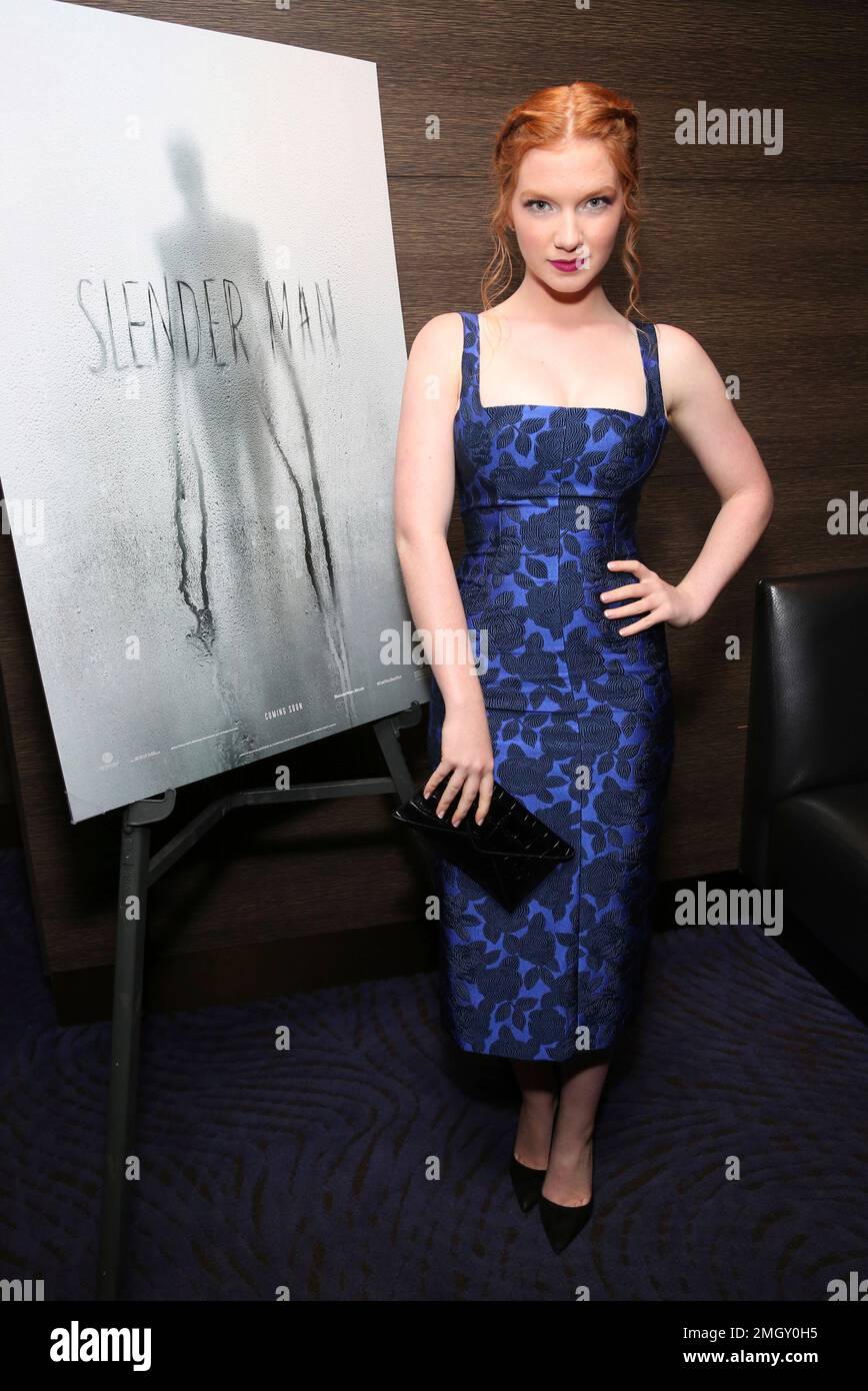 Annalise Basso attends the Special Screening of Screen Gems' "SLENDER ...