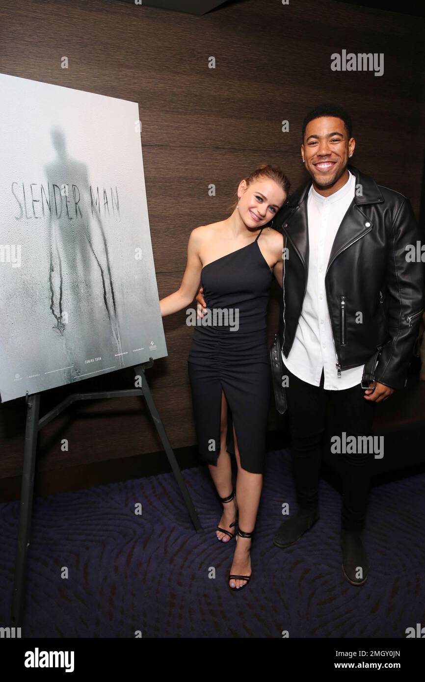 Joey King and Kevin Miles attend the Special Screening of Screen Gems ...