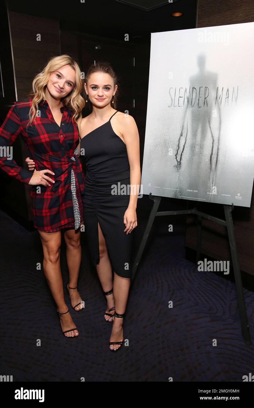 Hunter King and Joey King attend the Special Screening of Screen Gems ...
