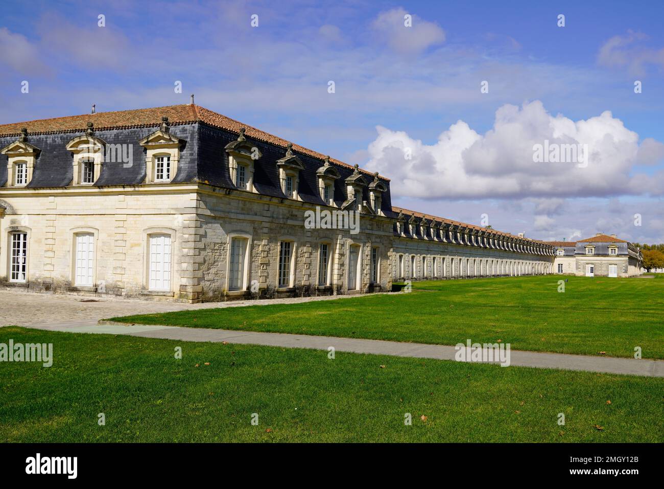 The Corderie Royale architecture in Rochefort city king Royal Rope ...