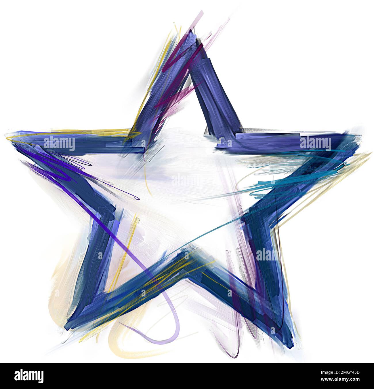 Vector star background Cut Out Stock Images & Pictures - Alamy
