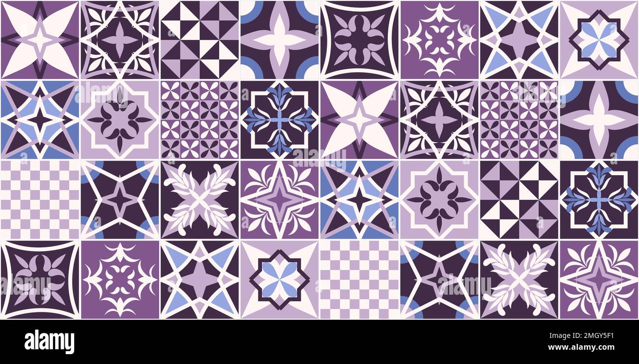 Mosaic tiles france Stock Vector Images - Alamy
