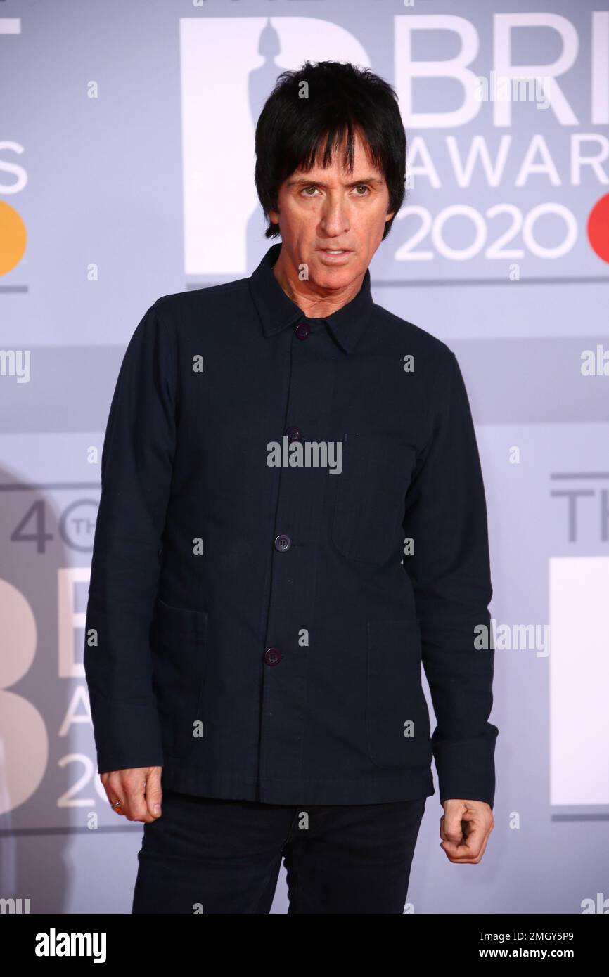 Johnny Marr poses for photographers upon arrival at the Brit Awards ... Johnny Marr poses for photographers upon arrival at the Brit Awards ...