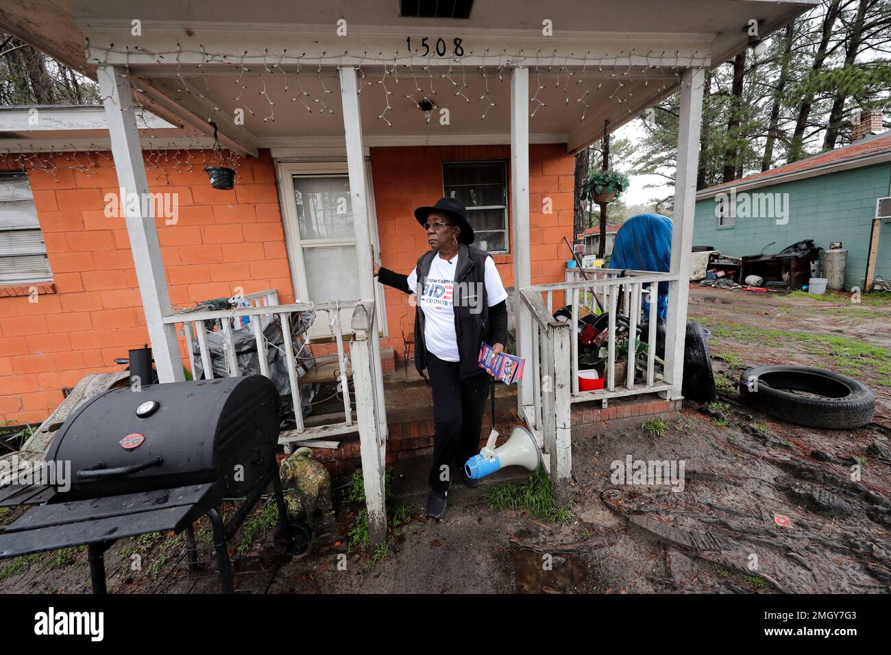 Bernice Scott, a member of the group "The Reckoning Crew," which formed ...