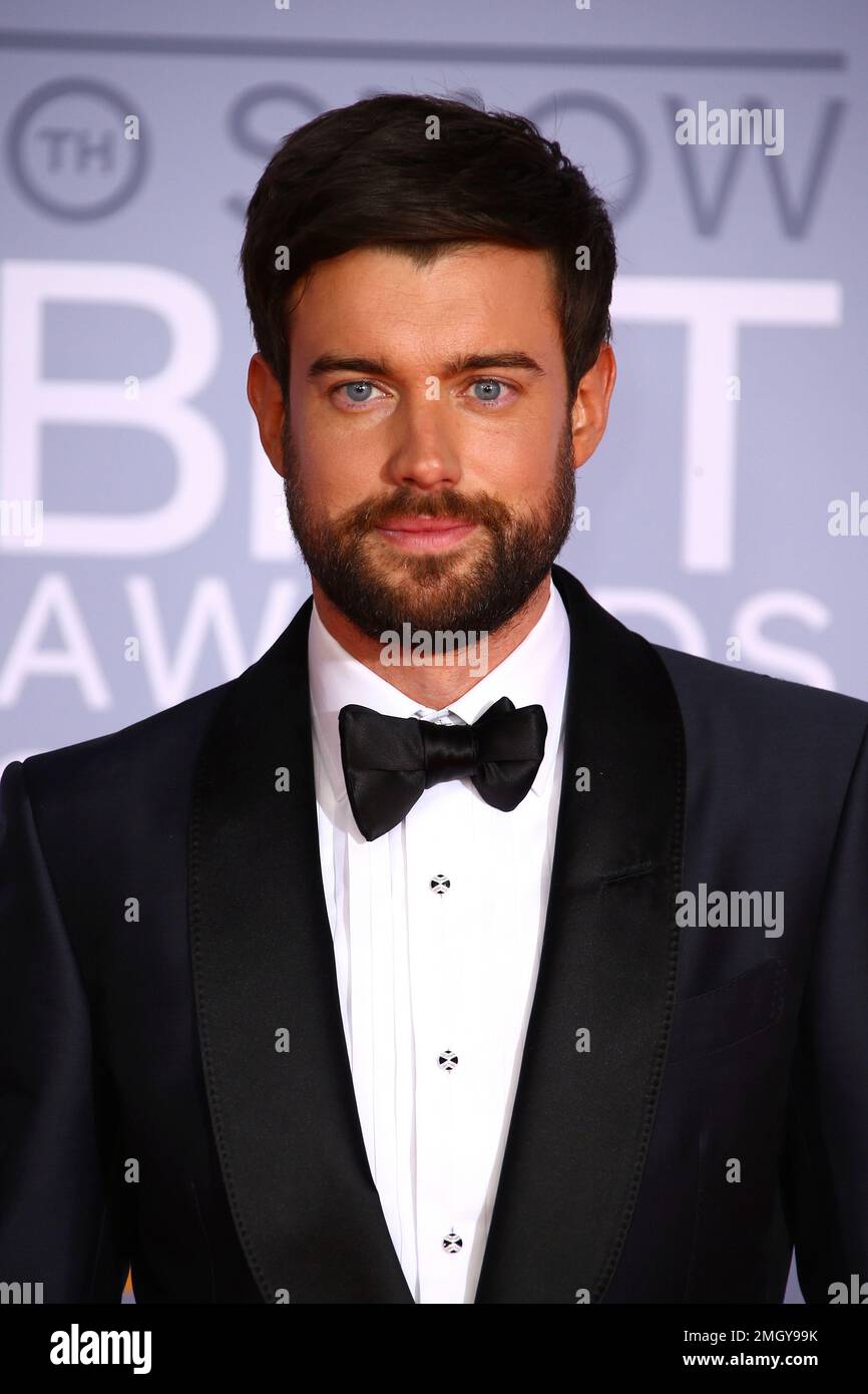 Jack Whitehall poses for photographers upon arrival at the Brit Awards ...