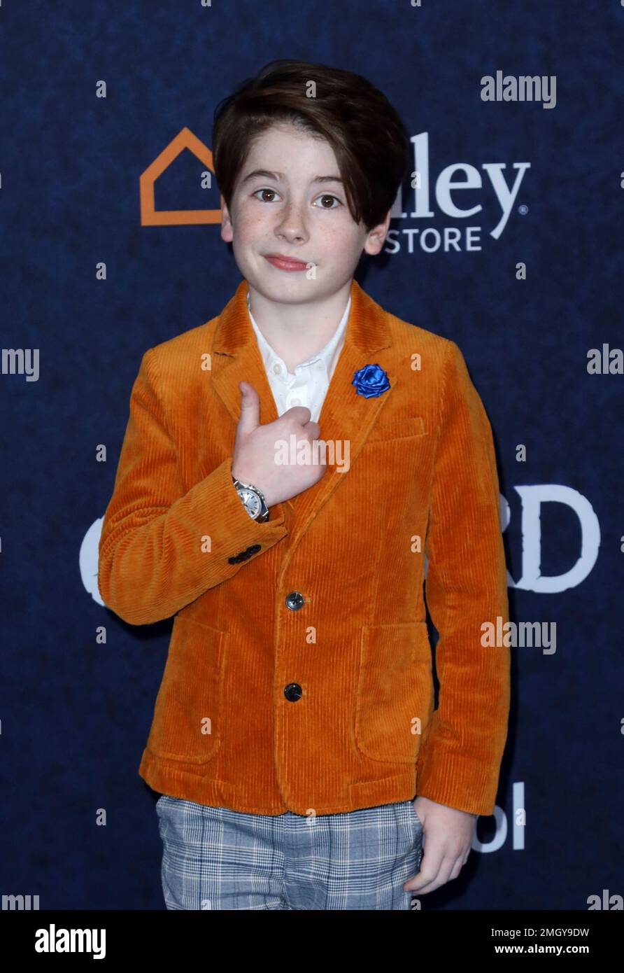 Paxton Booth arrives at the World Premiere of "Onward" at El Capitan ...
