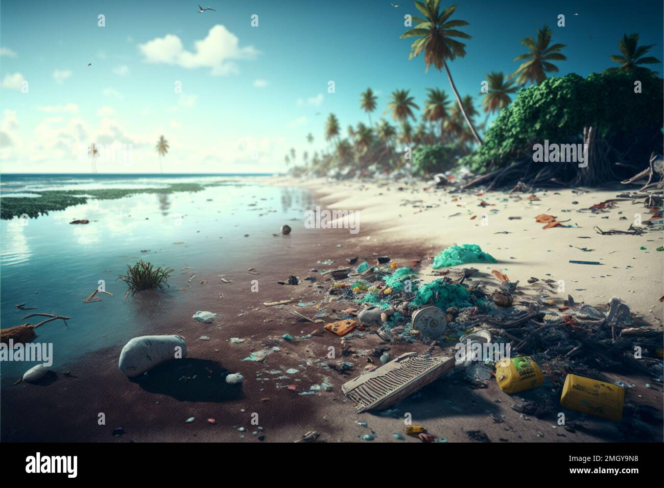 Desert digital art hi-res stock photography and images - Alamy