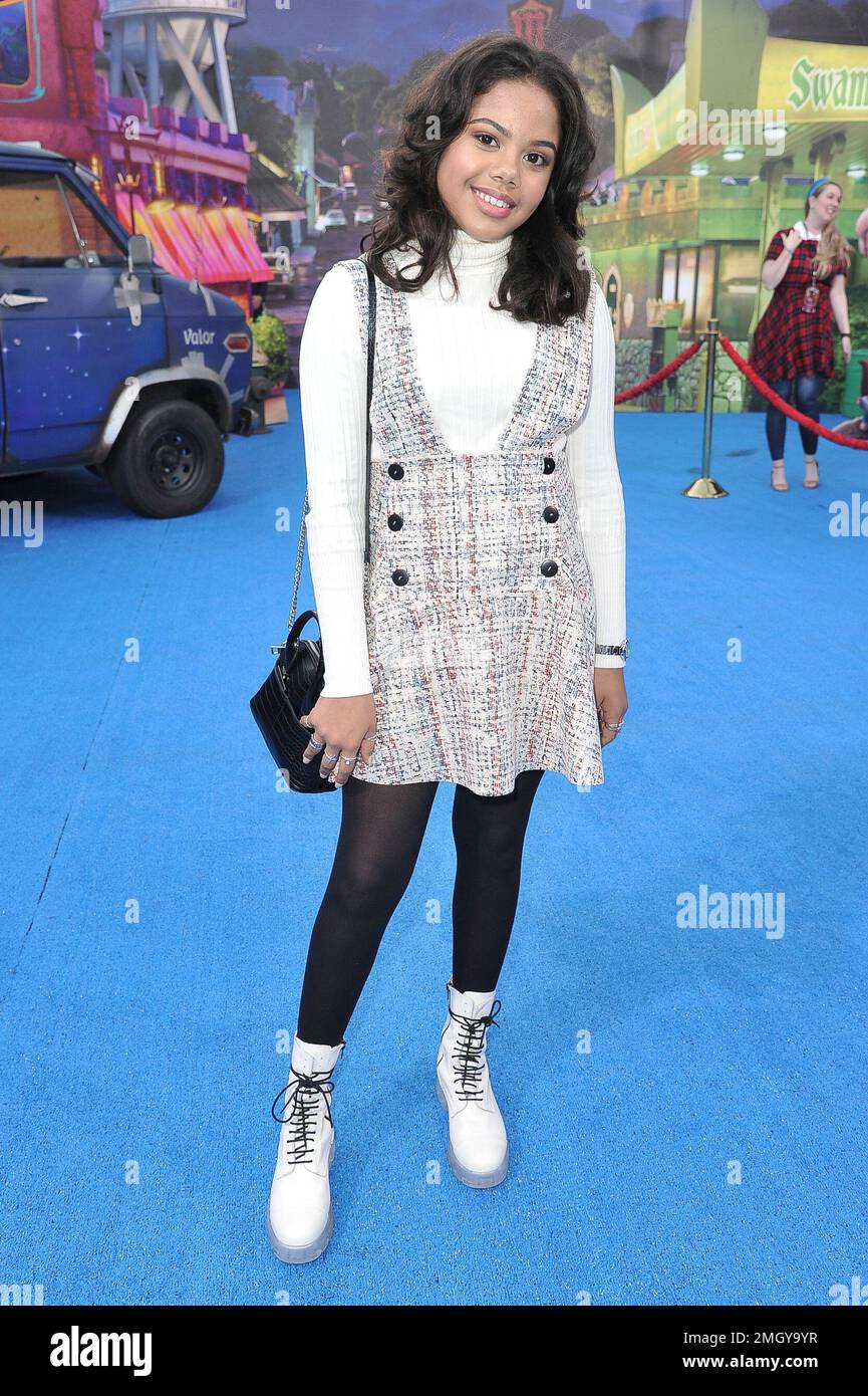 Alison Fernandez attends the world premiere of "Onward" at the El ...