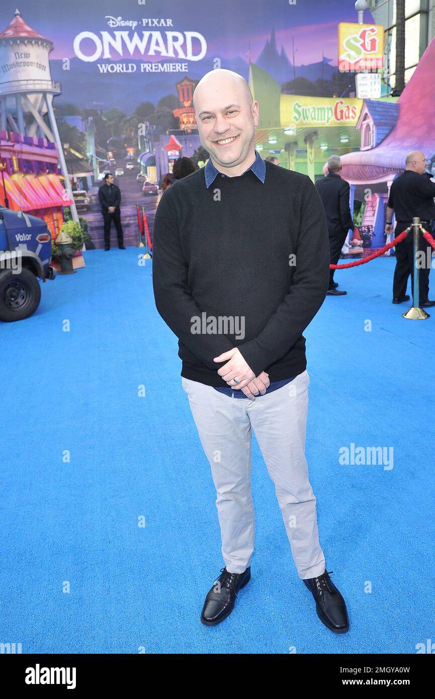Dan Scanlon attends the world premiere of "Onward" at the El Capitan ...