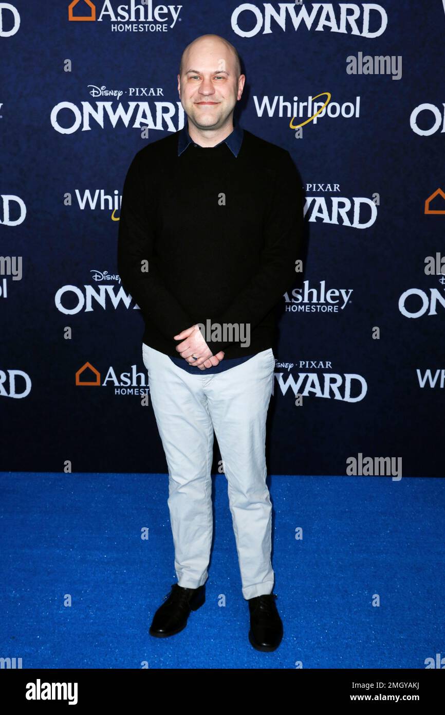 Director Dan Scanlon arrives at the World Premiere of "Onward" at El ...