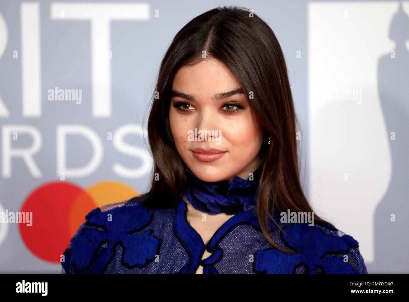 Hailee Steinfeld poses for photographers upon arrival at Brit Awards ...