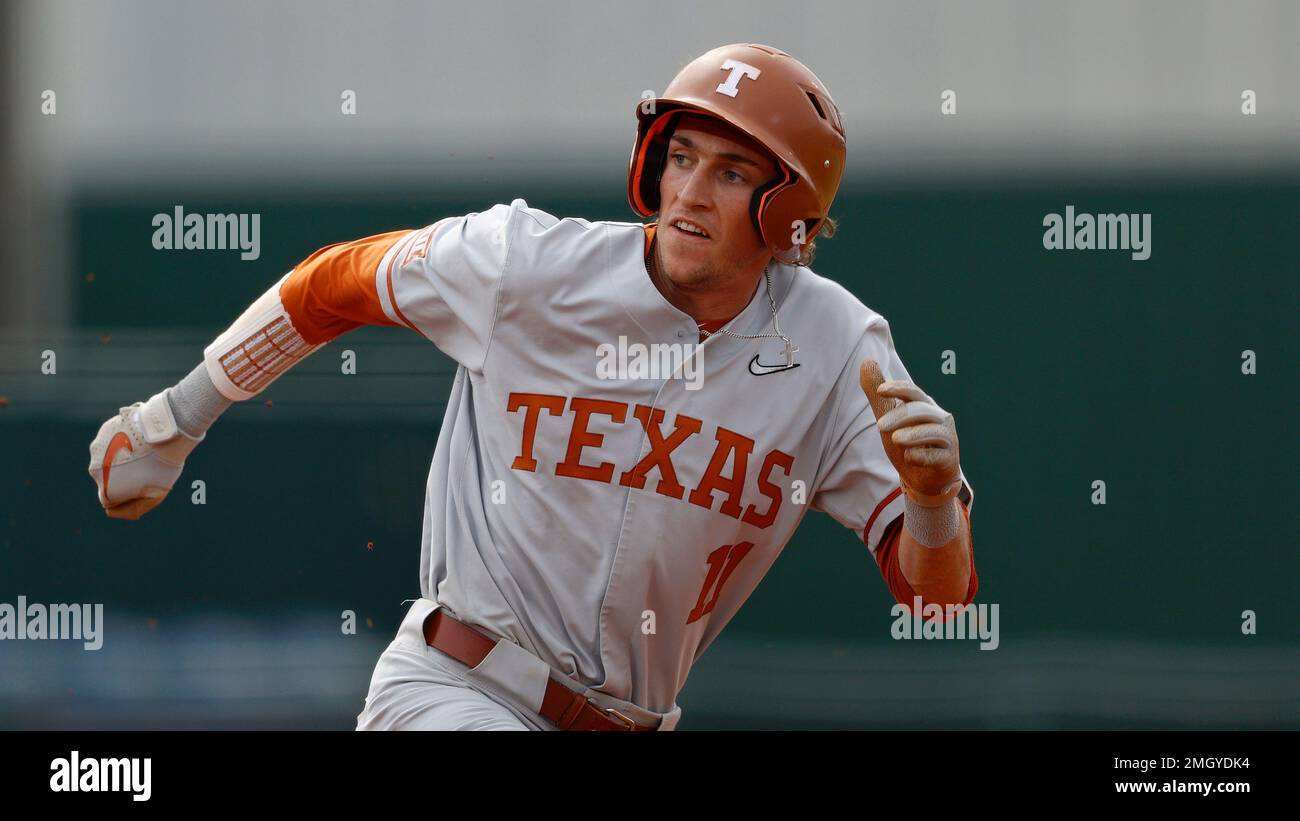 Texas's Duke Ellis (11) runs the bases during an University of Texas at ...