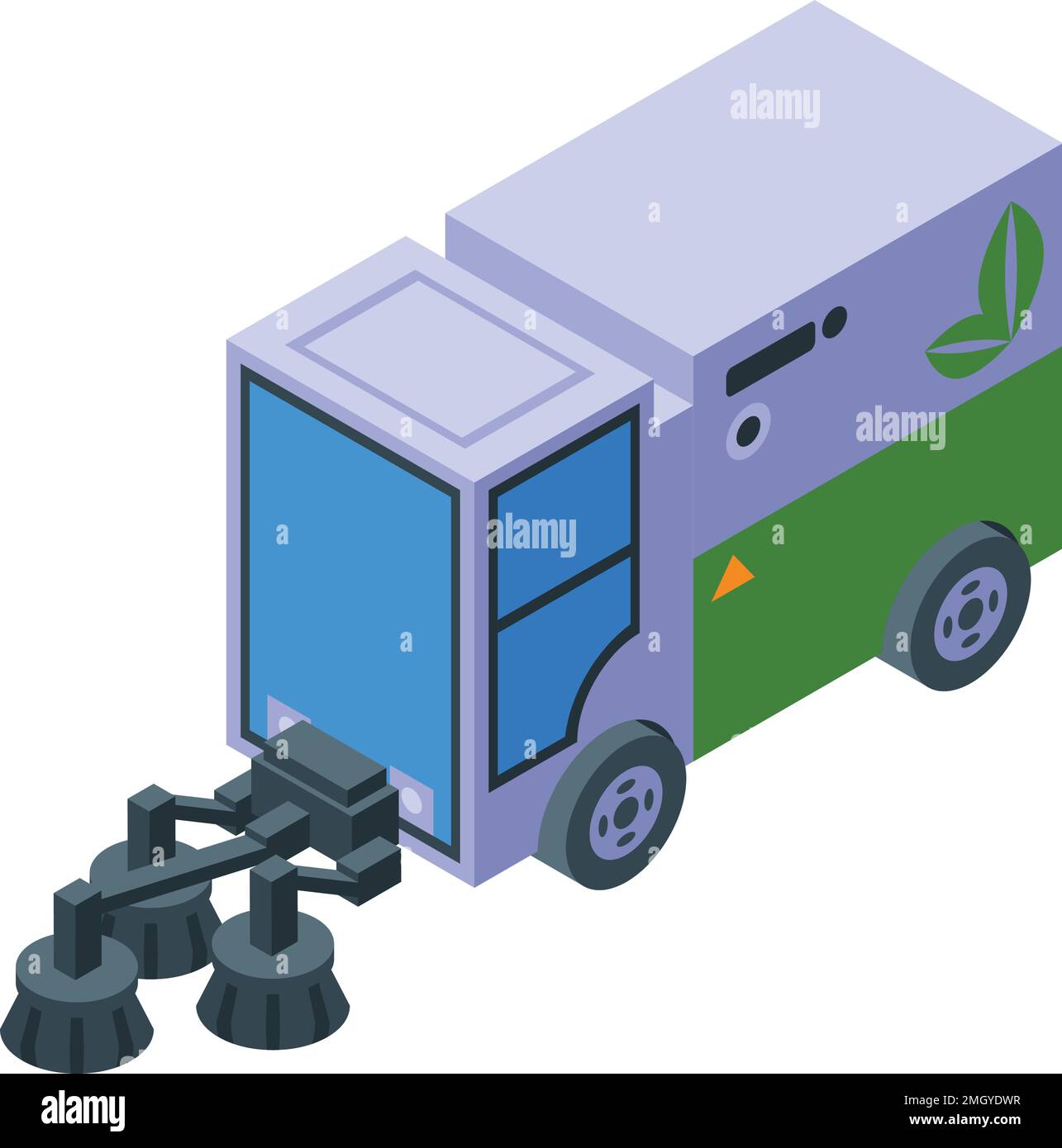 Pavement vacuum cleaner Stock Vector Images - Alamy