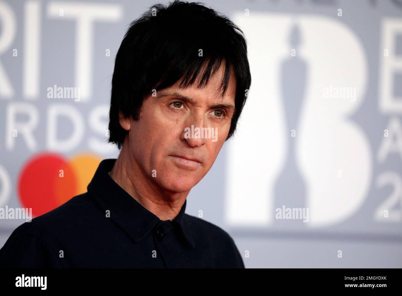 Johnny Marr poses for photographers upon arrival at Brit Awards 2020 in ... Johnny Marr poses for photographers upon arrival at Brit Awards 2020 in ...