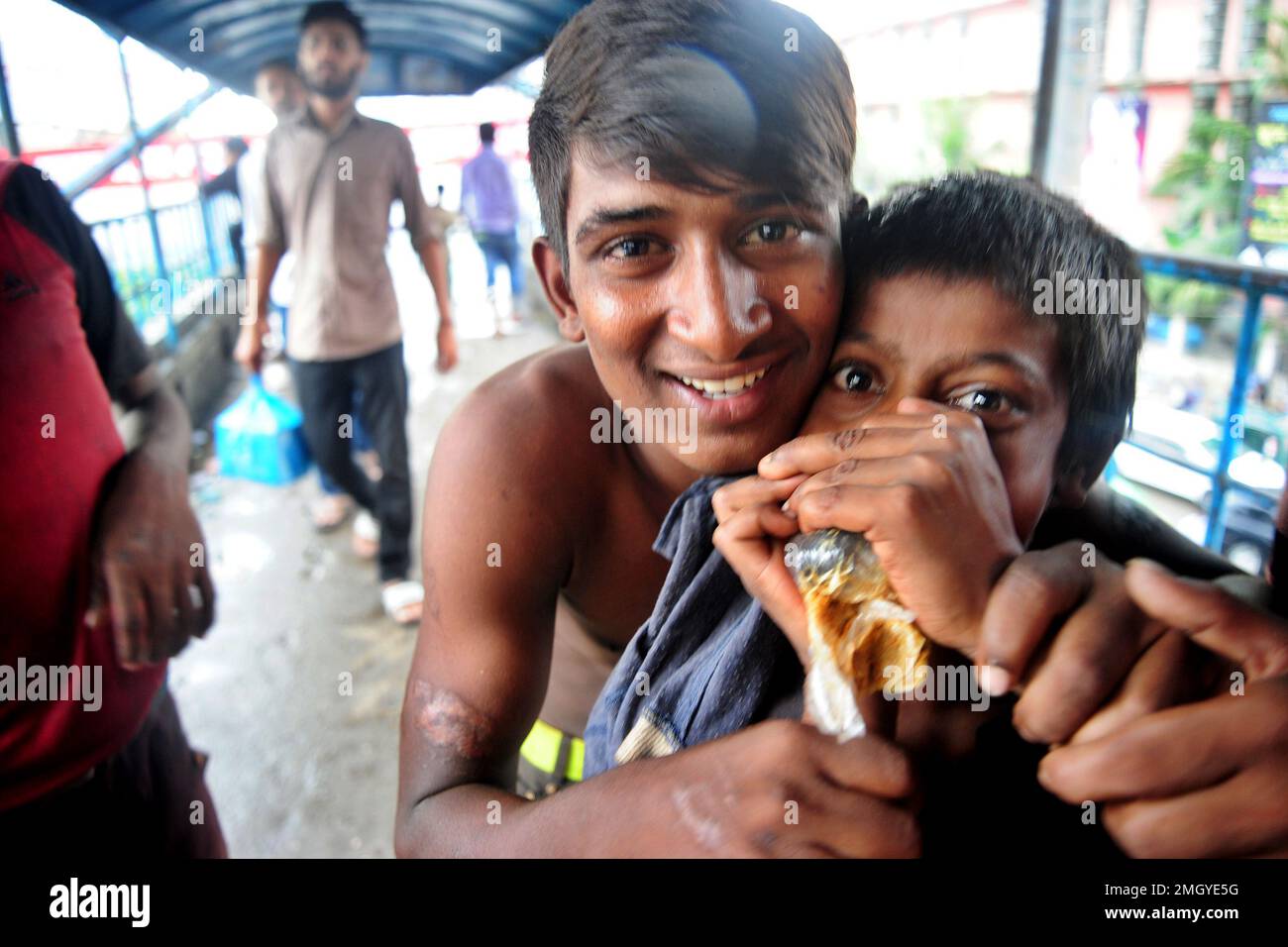 Street children known as Tokai are increasingly getting addicted to a ...