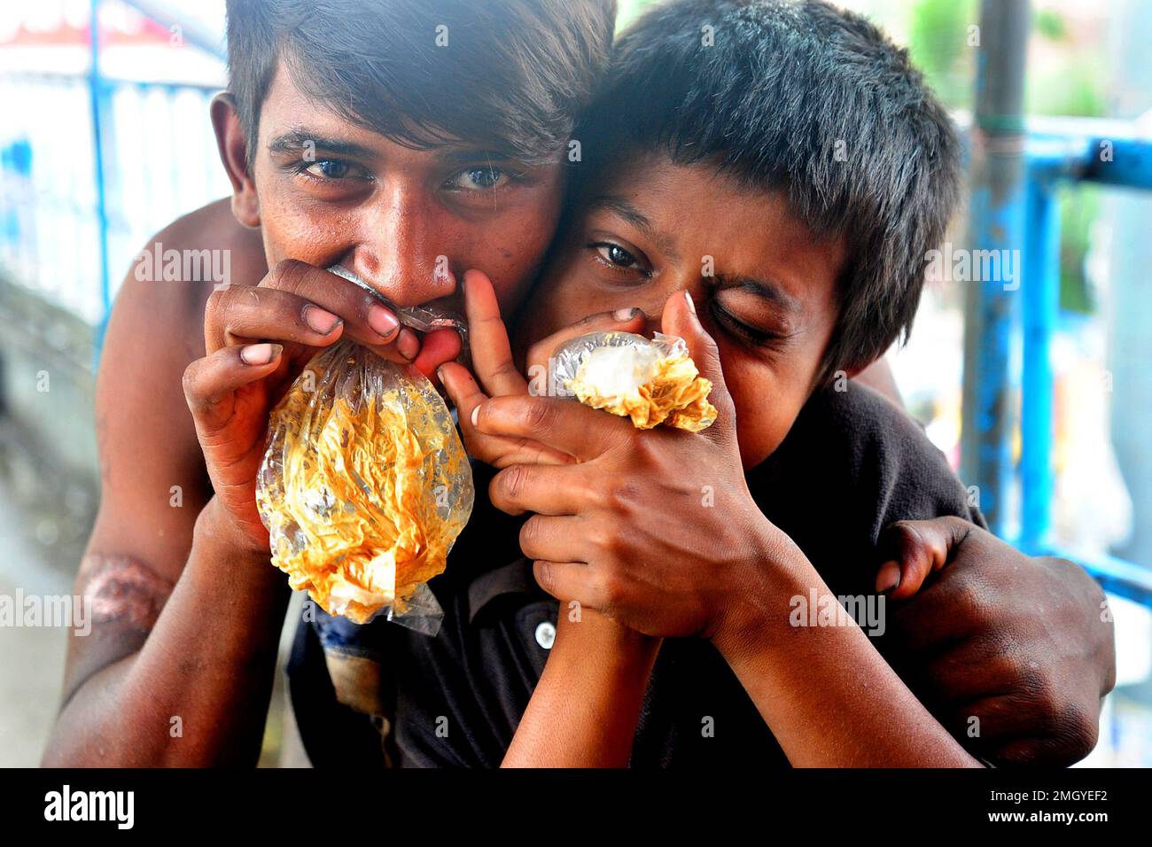 Street children known as Tokai are increasingly getting addicted to a ...