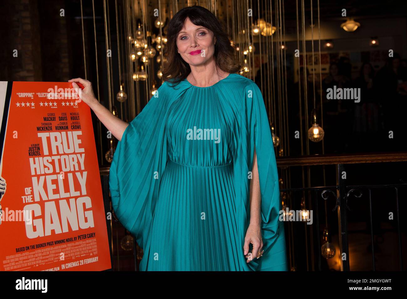 Essie Davis poses for photographers during a UK charity premiere for ...