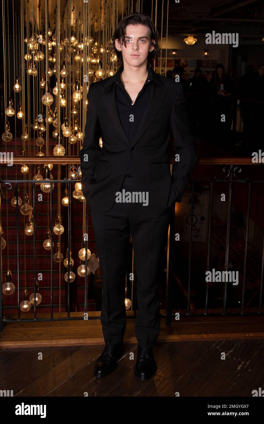 Earl Cave poses for photographers during a UK charity premiere for the ...