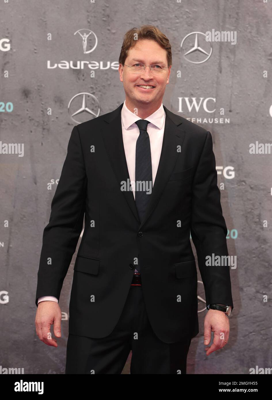 Mercedes-Benz Chairman of the Board of Management, Ole Kallenius arrive ...