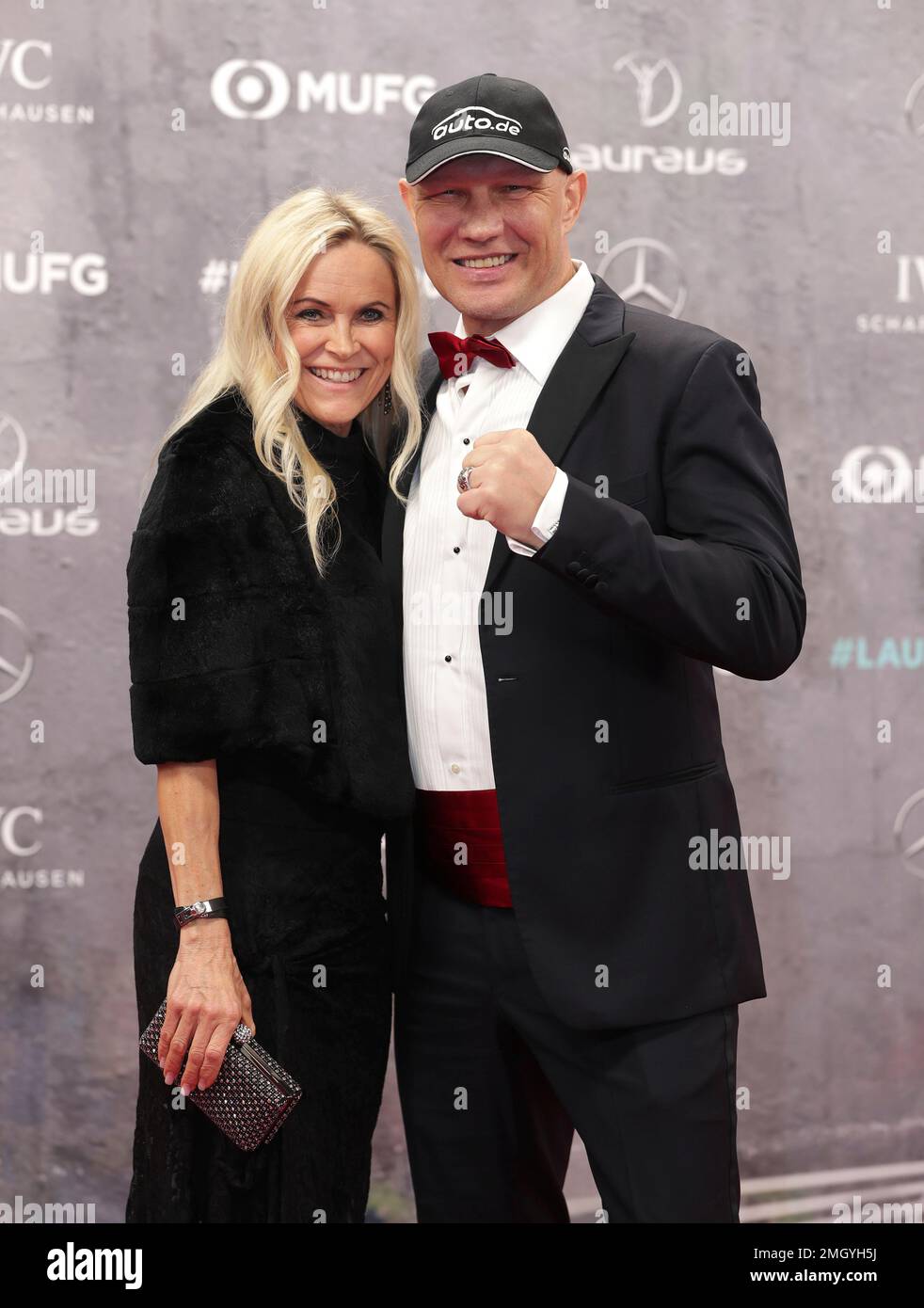 Axel Schulz, a German former professional boxer and his wife Patricia ...