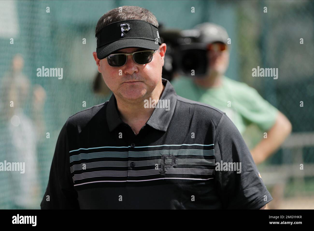 Pittsburgh Pirates' president Travis Williams watches his team during a ...
