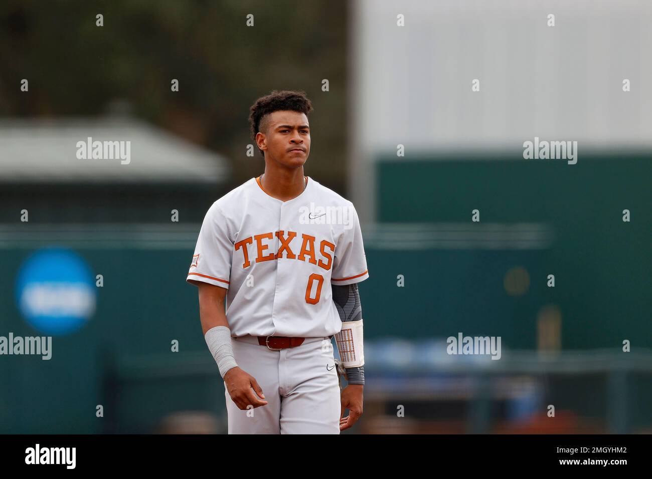 Texas's Trey Faltine (0) looks on during an University of Texas at Rice ...