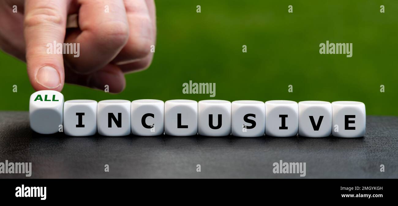 Inclusive symbol hi-res stock photography and images - Alamy