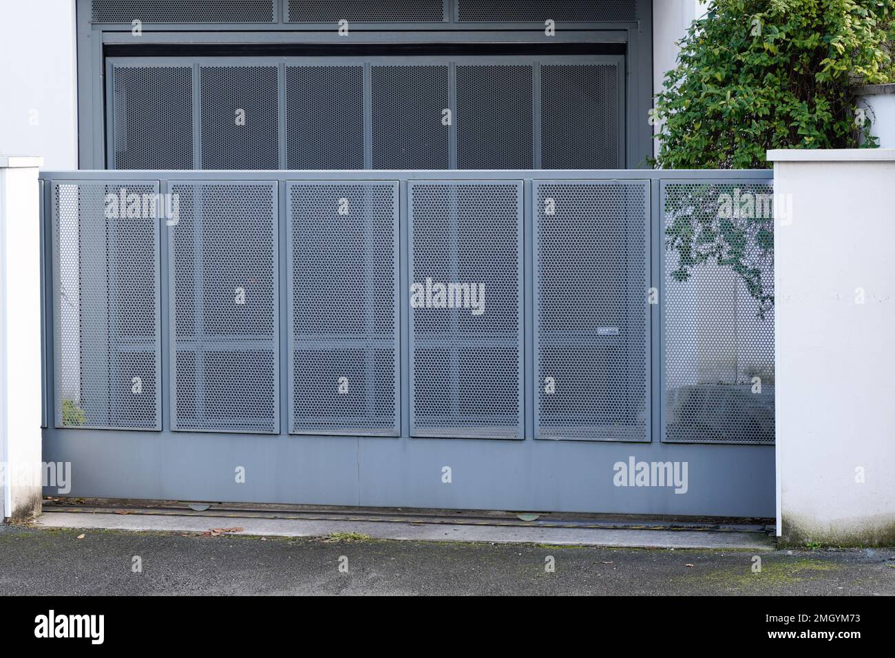 Metal Gate Perforated Metal Exterior Entry 1+ Thousand Perforated Gate