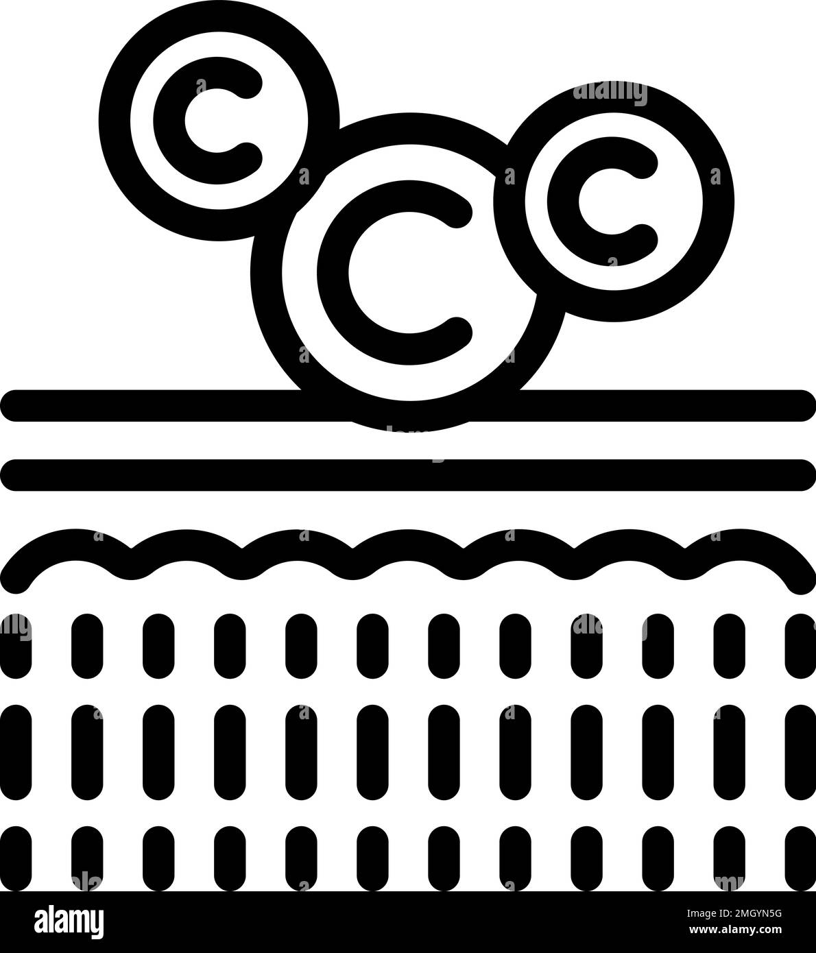 Skin Cosmetics With Collagen Icon Outline Vector Cosmetic Care Cell 8156