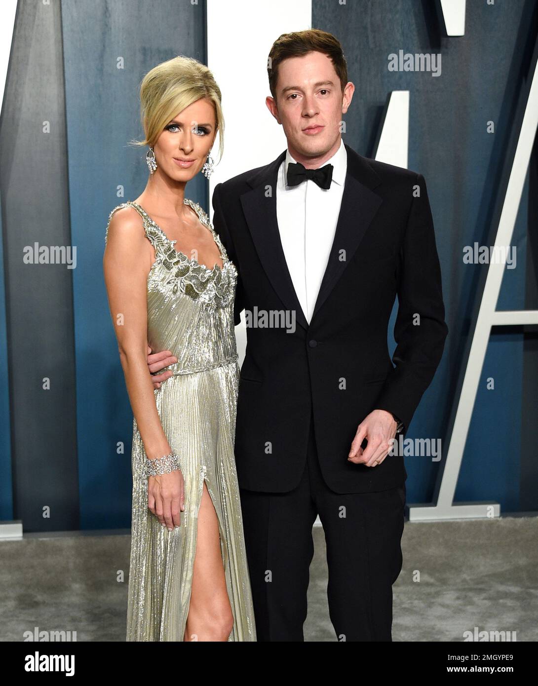 Nicky Hilton Rothschild, left, and husband James Rothschild arrive at ...