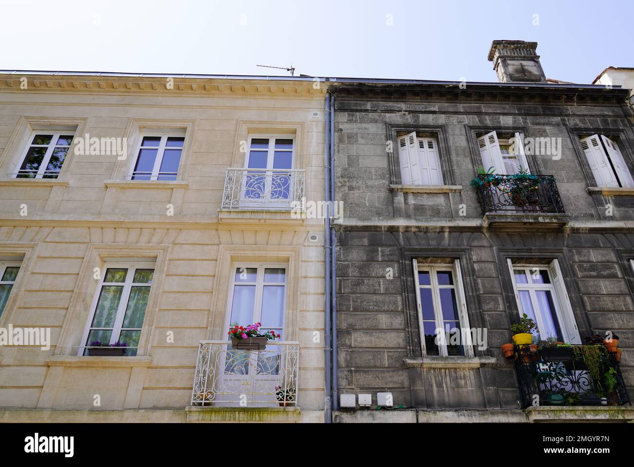 before and after cleaning building facade Difference between a wash ...